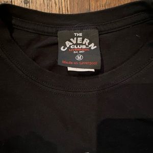 Tops | The Cavern Club Liverpool Black Cotton T Shirt Beatles Played ...